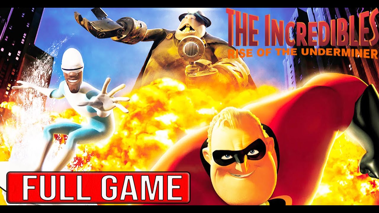 THE INCREDIBLES RISE OF THE UNDERMINER Full Gameplay Walkthrough No Commentary (#Incredibles ...