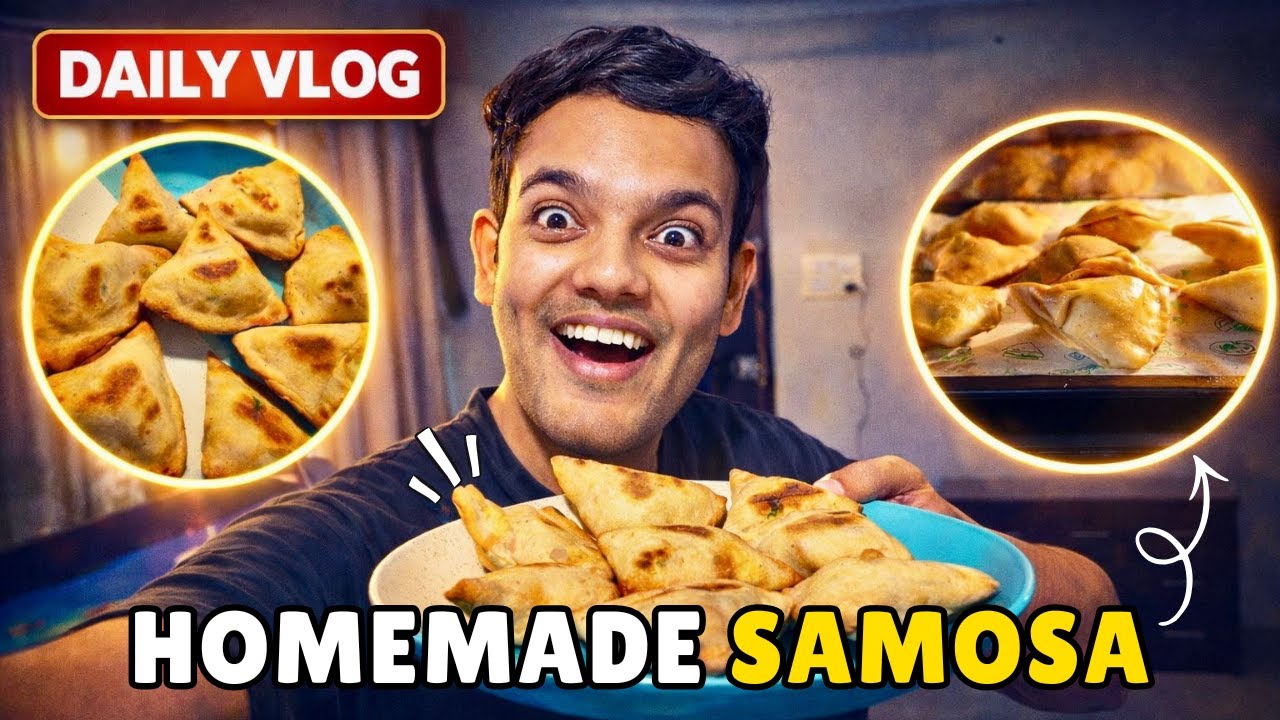Homemade Samosa Experiment😜 | Success or Fail ? - YouTube