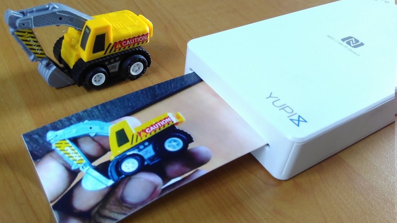 How To Use YU Yupix Smart Pocket Printer - YouTube