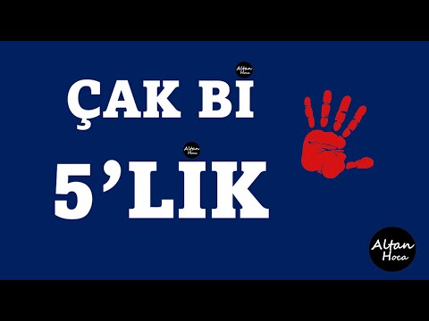 Çak Bi 5'lik KPSS 2022 Matematik Soru Çözümleri-2