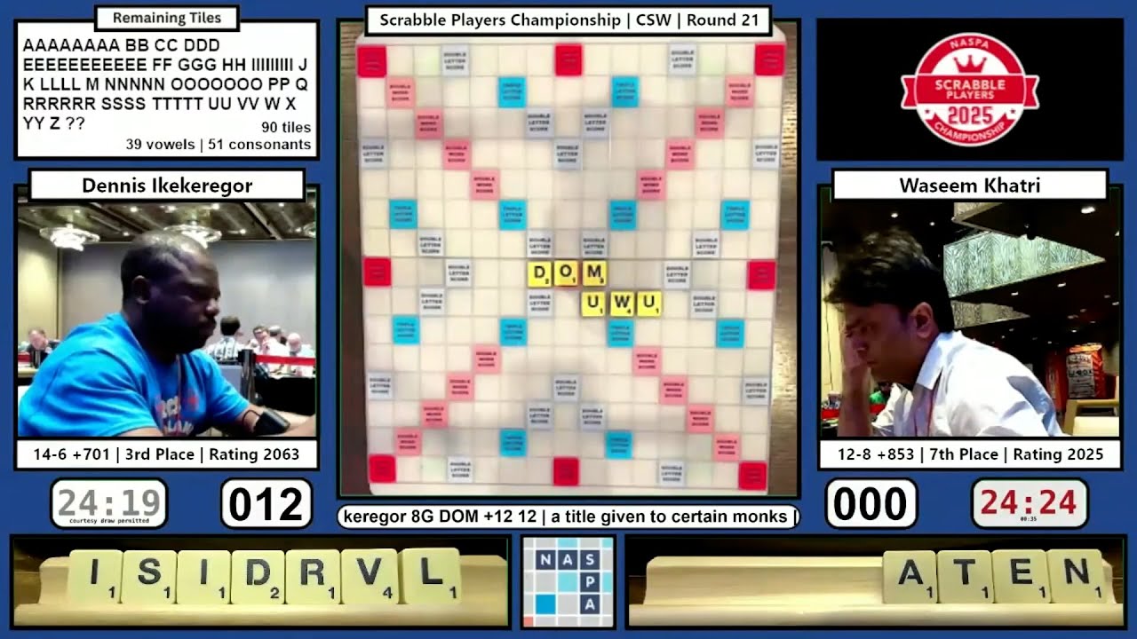 SPC 2025 - Game 21 - Dennis Ikekeregor vs. Waseem Khatri (CSW) - YouTube