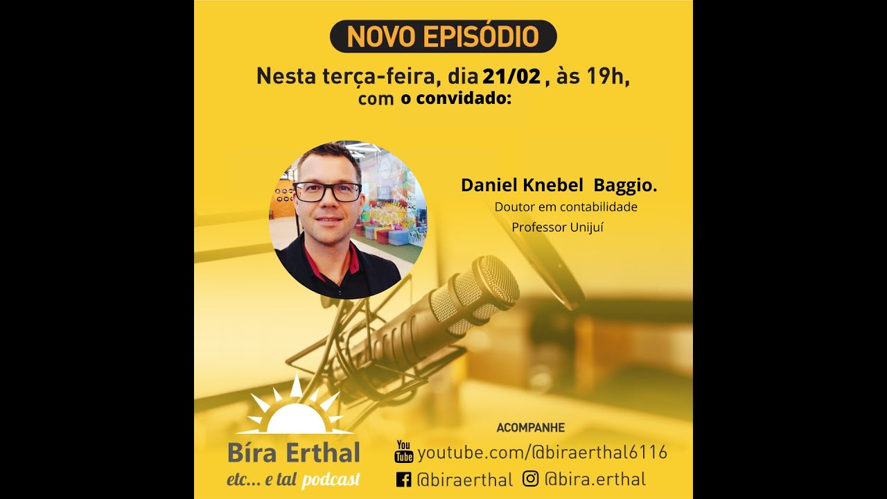 Podcast com o Professor Dr. Daniel Baggio e a Doutoranda em ...