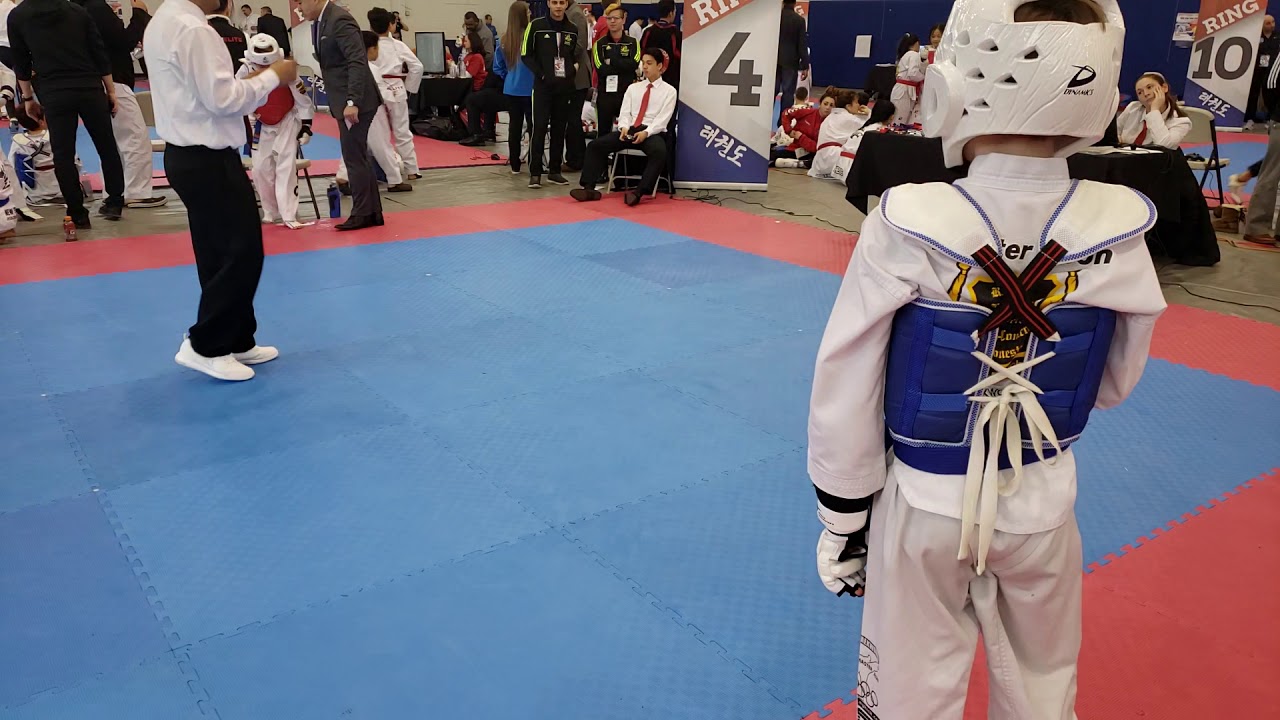 Dylan Final 2019 NYS Master Jeon Taekwondo Mineola NY - YouTube