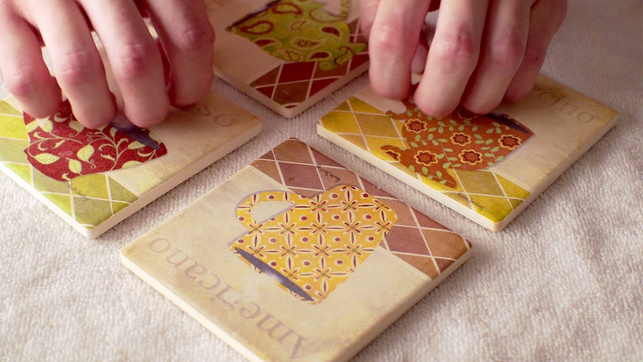 ASMR #100.14 - Ceramic and sand dollars (scratching and rubbing) - YouTube