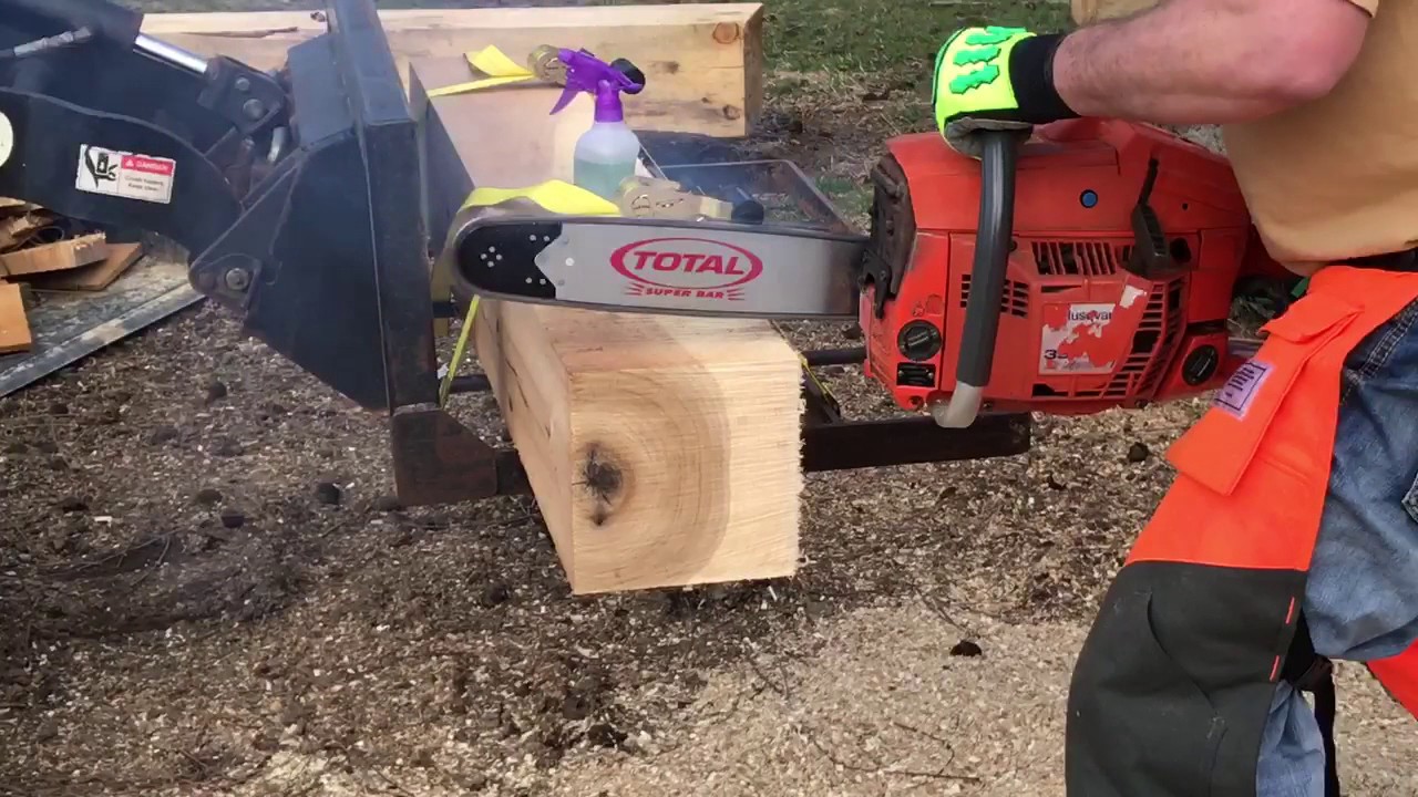 The thrill and the agony husqvarna 394 race saw - YouTube