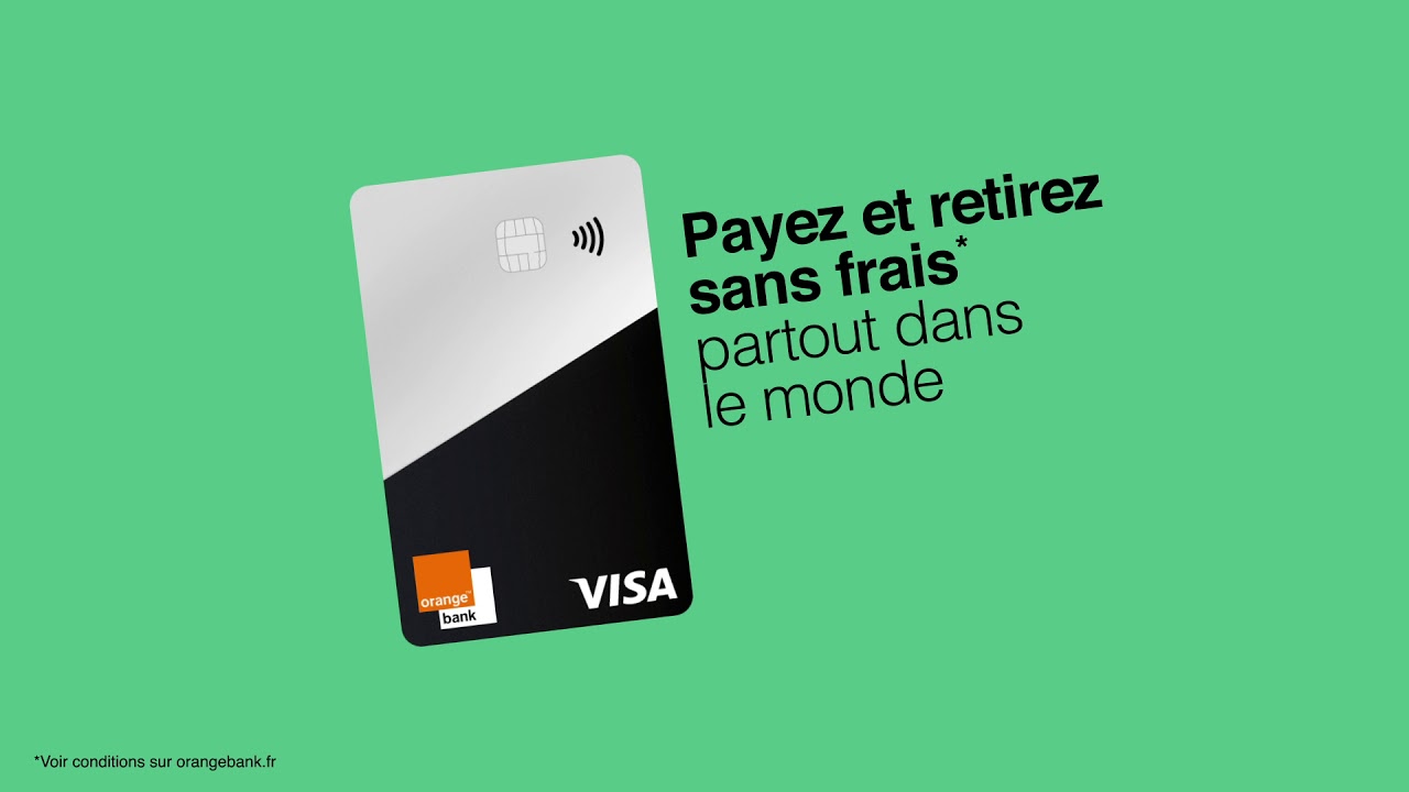 Orange Bank : Maintenant on se détend Nouvelle Carte Visa Premium - YouTube