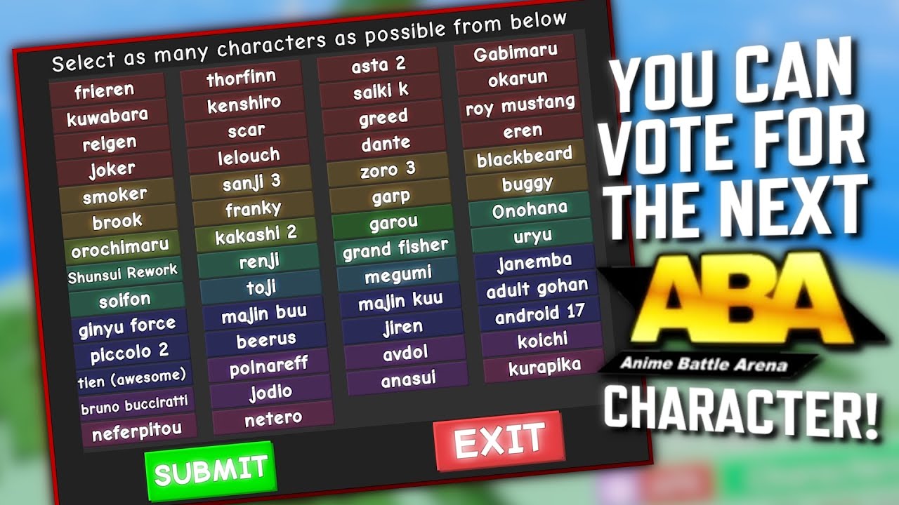 YOU Can VOTE For The Next ABA CHARACTER! | ABA - YouTube