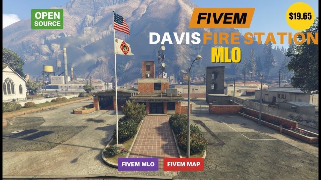 Fivem Davis Fire Station MLO | Fire Department & Emergency Services ...