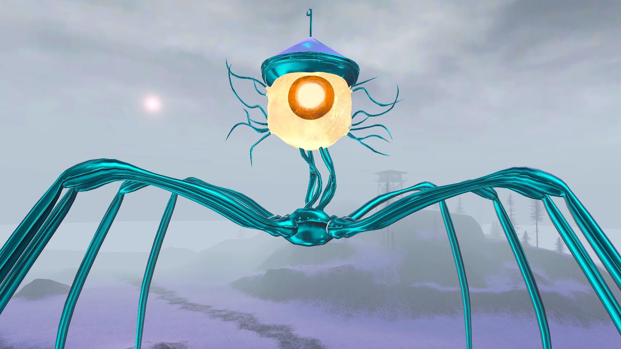 too realistic SPIDER FLYING EYE MONSTER KILL ME?!! - YouTube