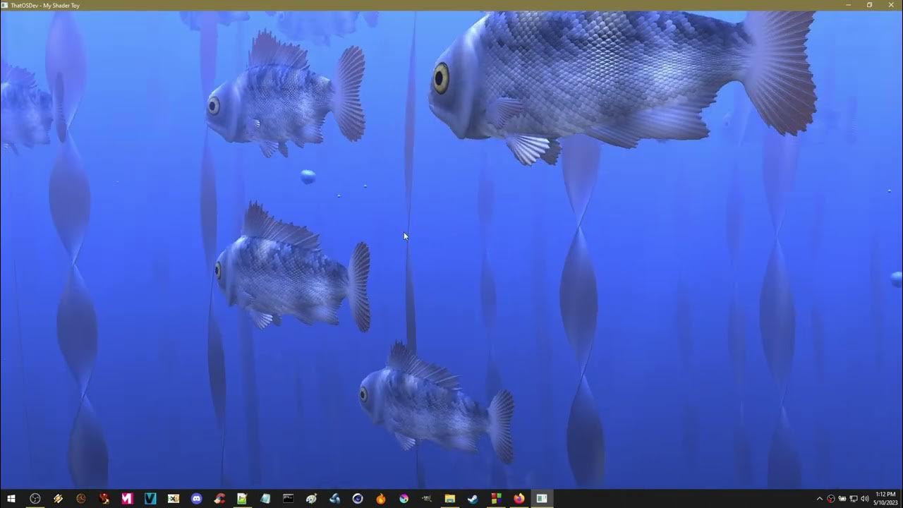 My GLSL ShaderToy written in C | OpenGL Shaders - YouTube