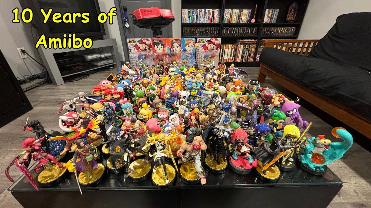 My Nintendo Amiibo Collection- 10 Years Later - YouTube