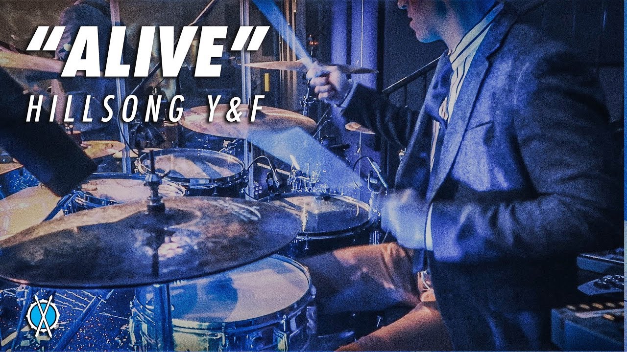 Alive Drum Cover // Hillsong Y&F // Daniel Bernard - YouTube