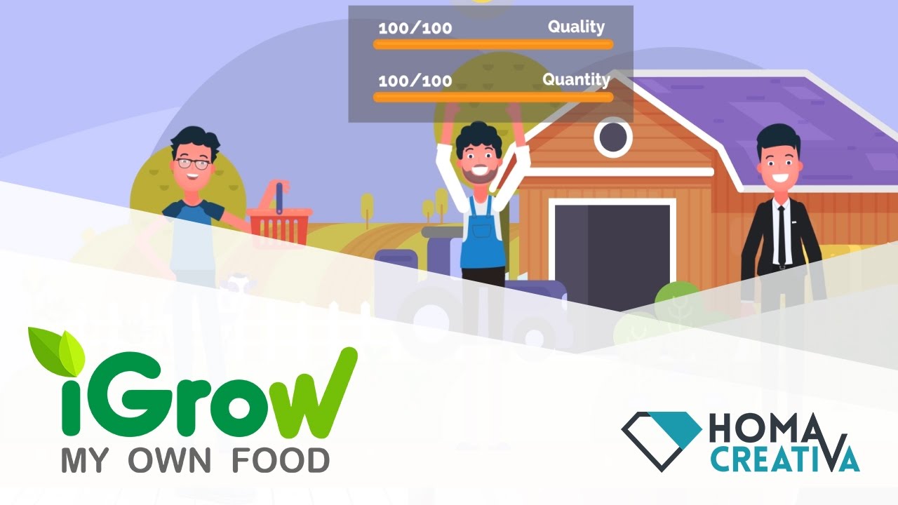 Animation video for iGrow Indonesia's startup - iGrow my own food movement - YouTube