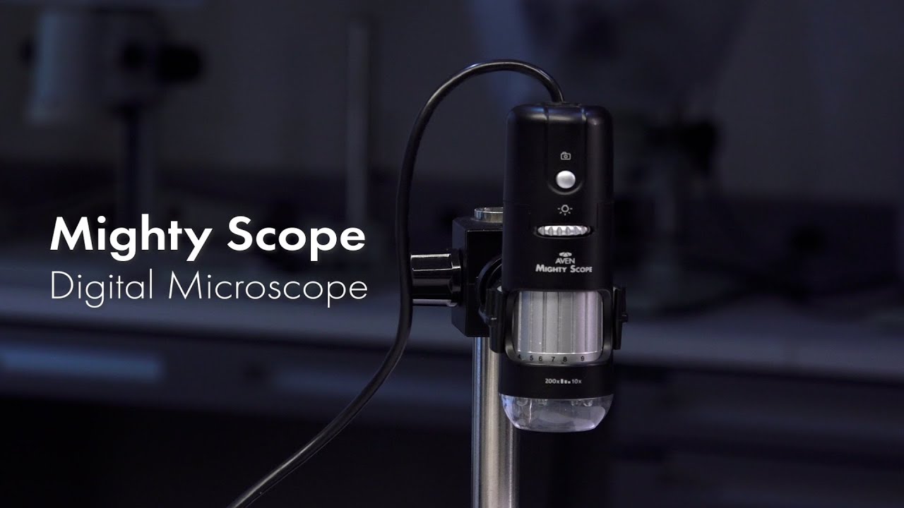 Aven Mighty Scope Digital Microscope - YouTube