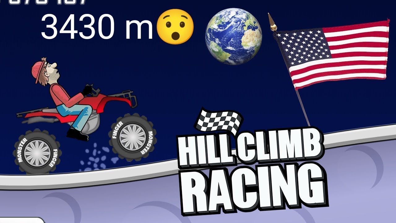Hill🚕🚕 climb game 3430m😯😯 new video||racing game #hillclimbracing # ...