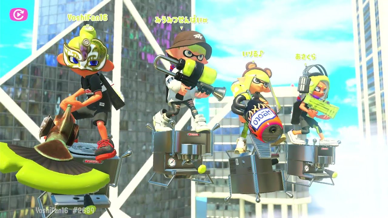 Splatoon 3 Gameplay Painbrush BRN-Z (Anarchy Series) - YouTube