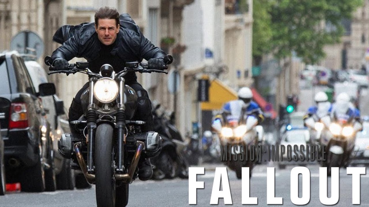 Mission Impossible Fallout HD - Motorcycle Chase in Paris - YouTube
