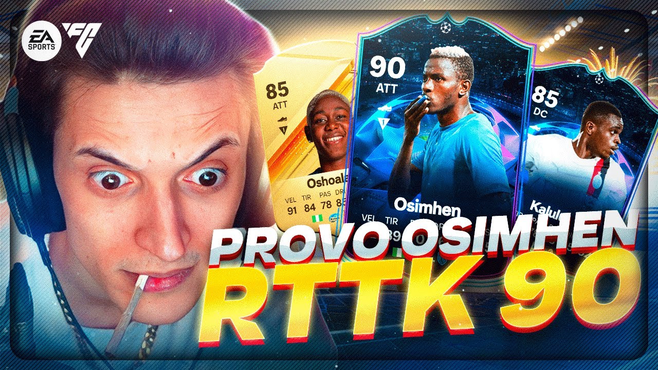 NUOVO EVENTO su FC 24 e PROVO OSIMHEN 90 RTTK! - YouTube