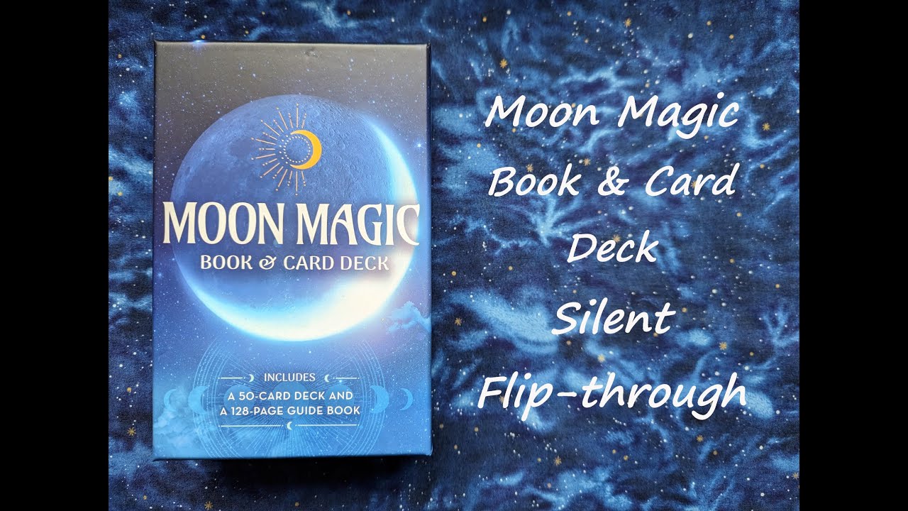 Moon Magic Book & Card Set - Silent Flip-through - YouTube