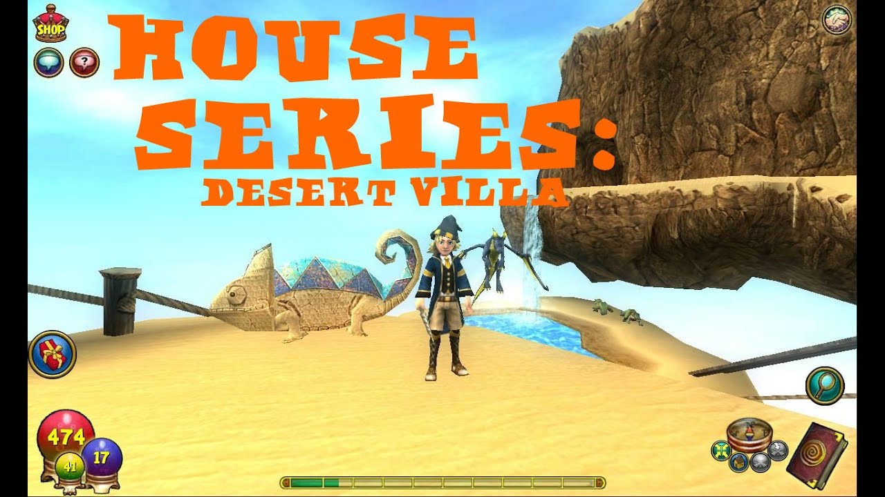 Wizard101 House Series: Desert Villa - YouTube