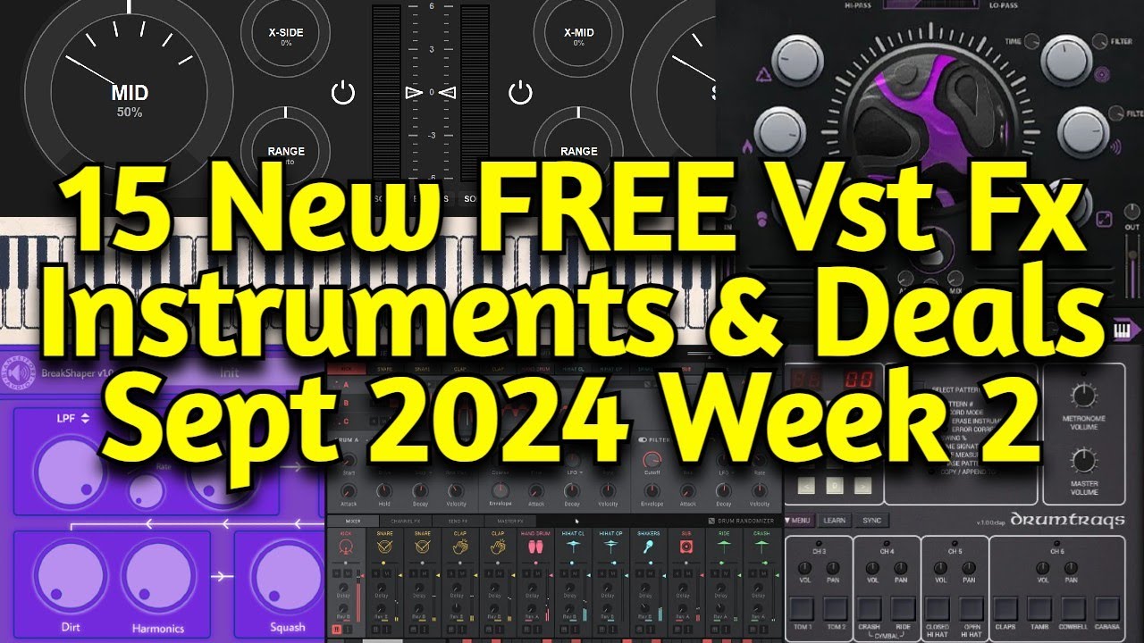 15 Best New FREE VST Effect Plugins, Vst Instruments, Sample Packs ...