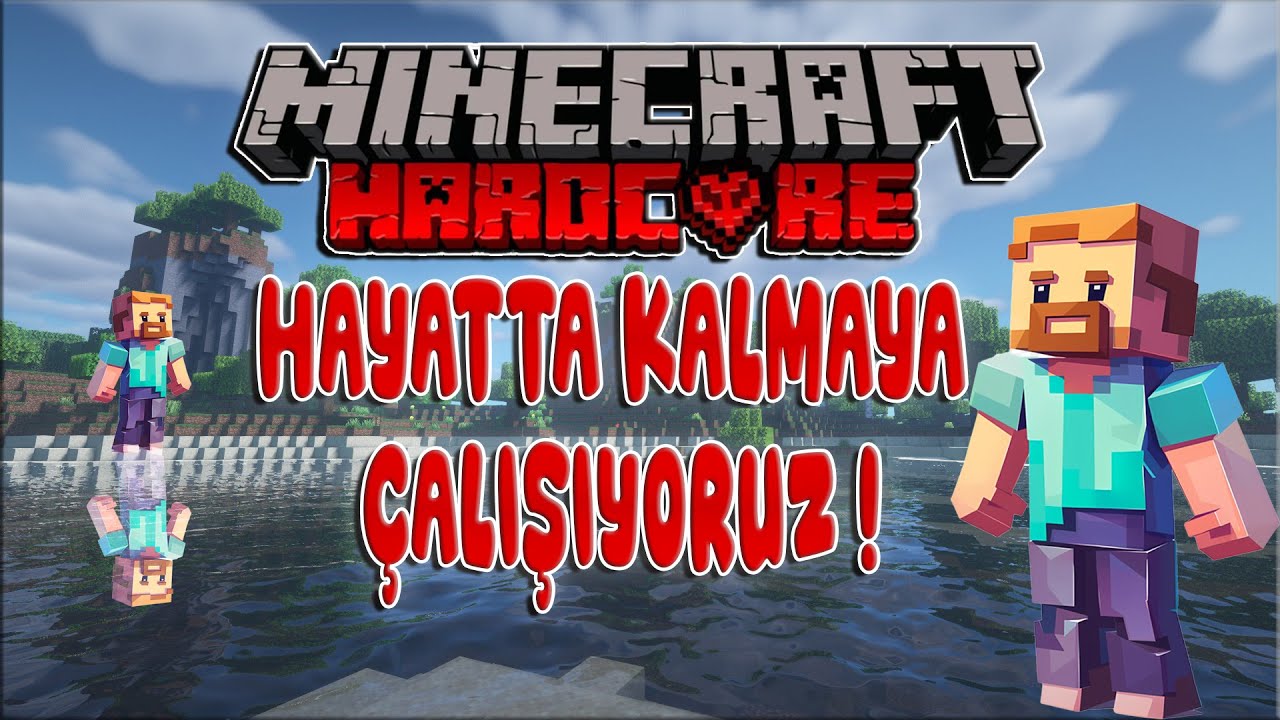 MİNECRAFT HARDCORE HAYATTA KALMAYA ÇALIŞIYORUZ ! #minecraft # ...