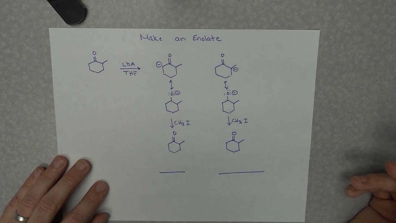 Alpha Carbon Alkylation Explained - YouTube