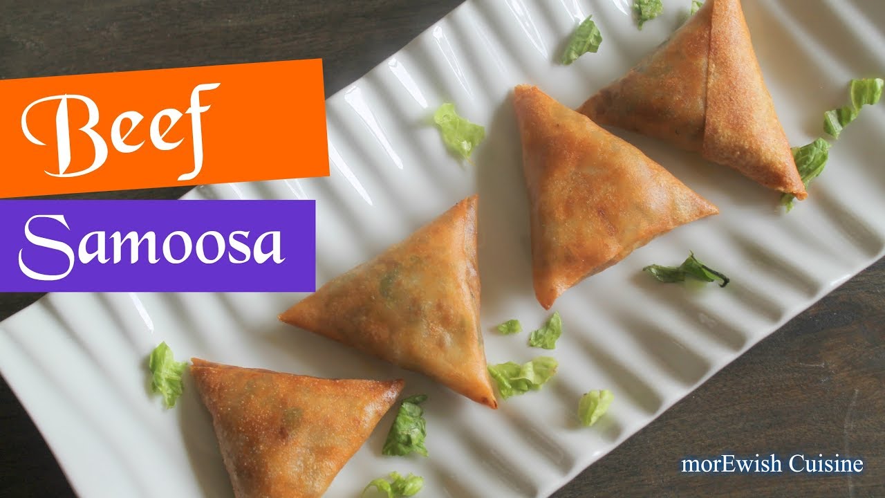 Authentic Street style Beef Samosa | How to shape Samosa 🔺 | Ramadan ...