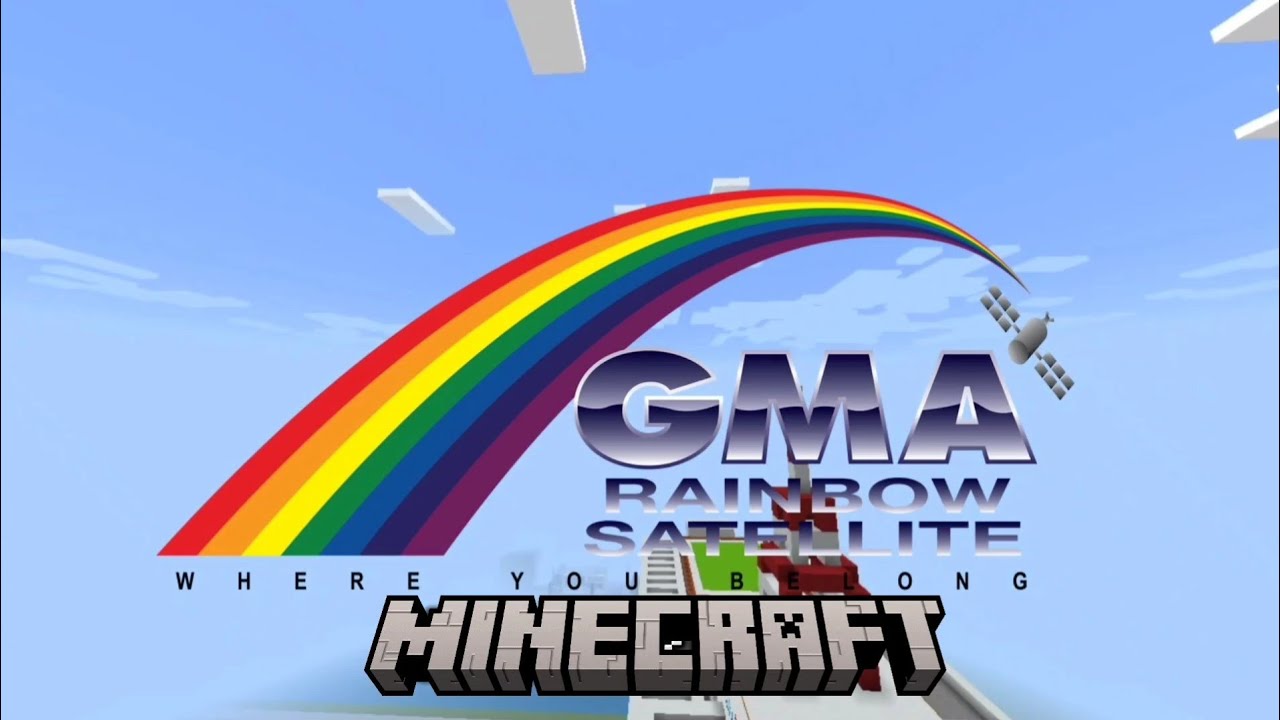 GMA 7 1992 Station Id MINECRAFT Version. [1080p60fps] - YouTube