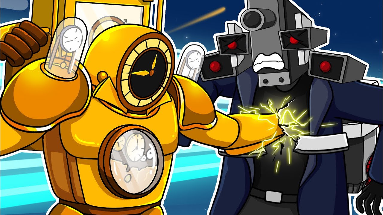 TITAN CLOCK MAN VS TITAN CAMERAMAN : Skibidi Toilet Multiverse ...