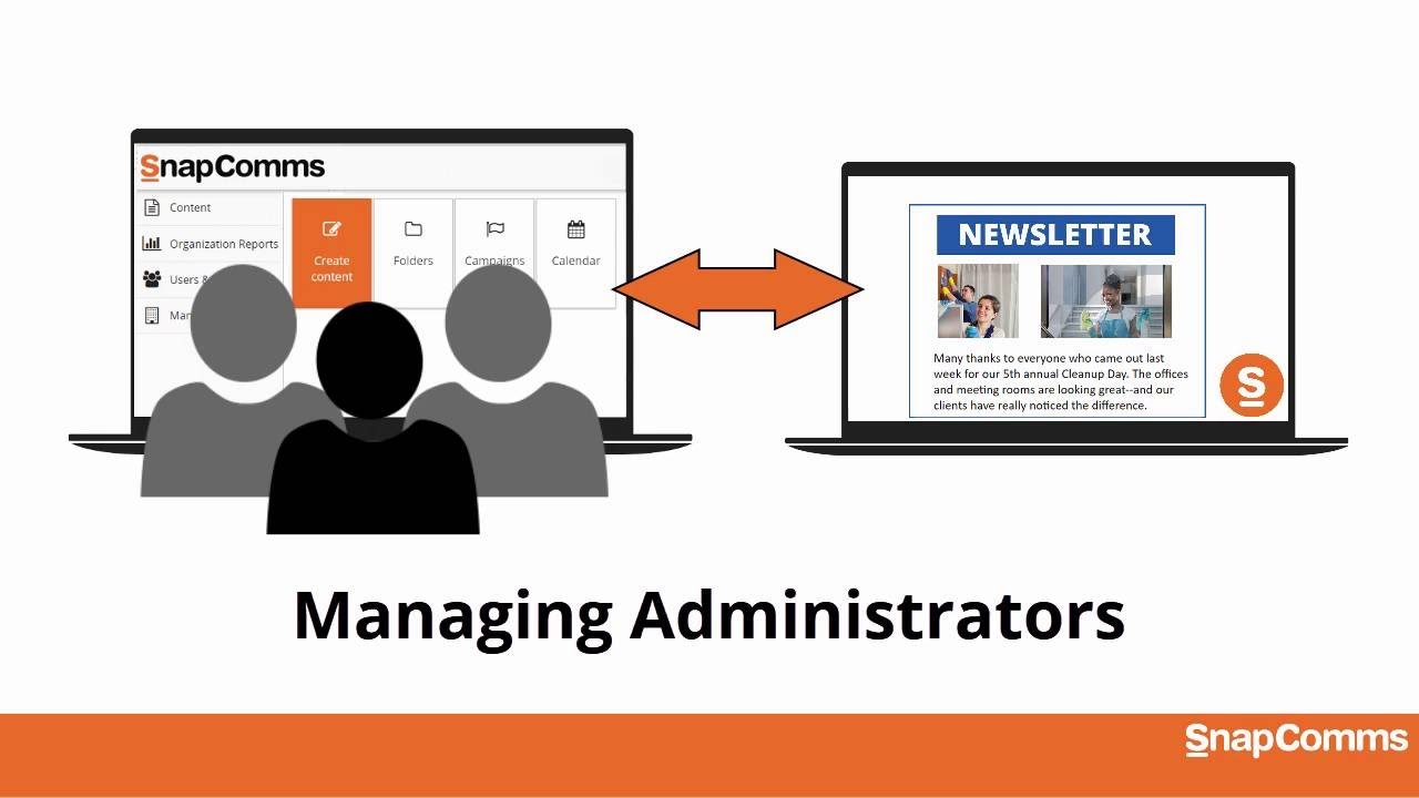 SnapComms Adding Administrators - YouTube