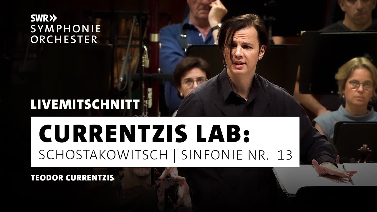 Currentzis LAB: Offene Orchesterprobe mit Teodor Currentzis und dem SWR ...