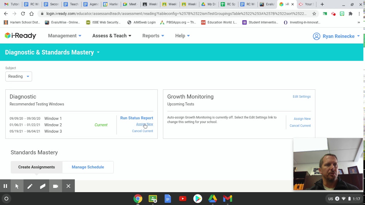 Assigning iReady Diagnostic - YouTube