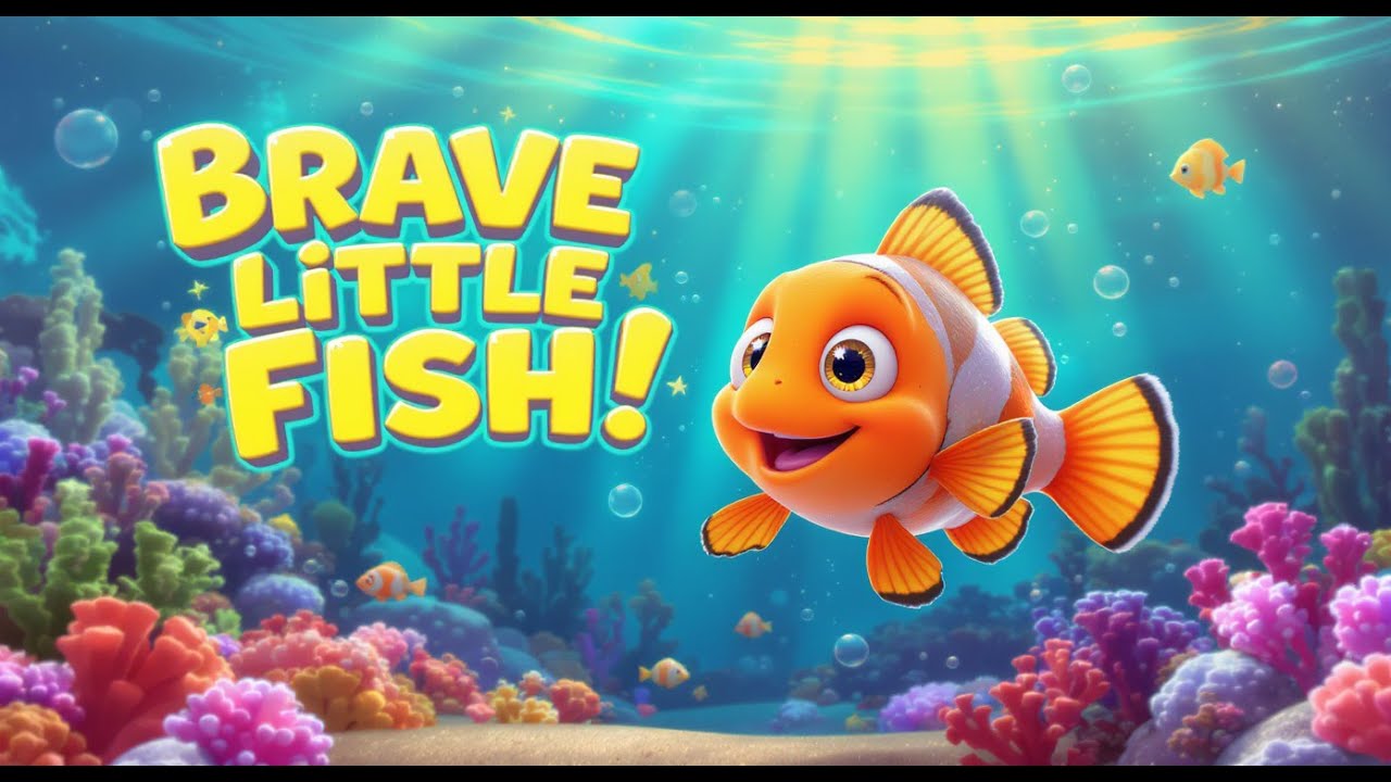 Nemo the Brave Fish | Underwater Kids Nursery Poem - YouTube
