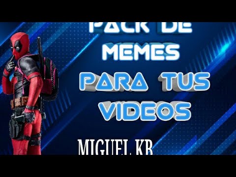 🔥 Mega Pack De Memes Para Videos 💎 Los Mejores Memes Para Editar Tus ...