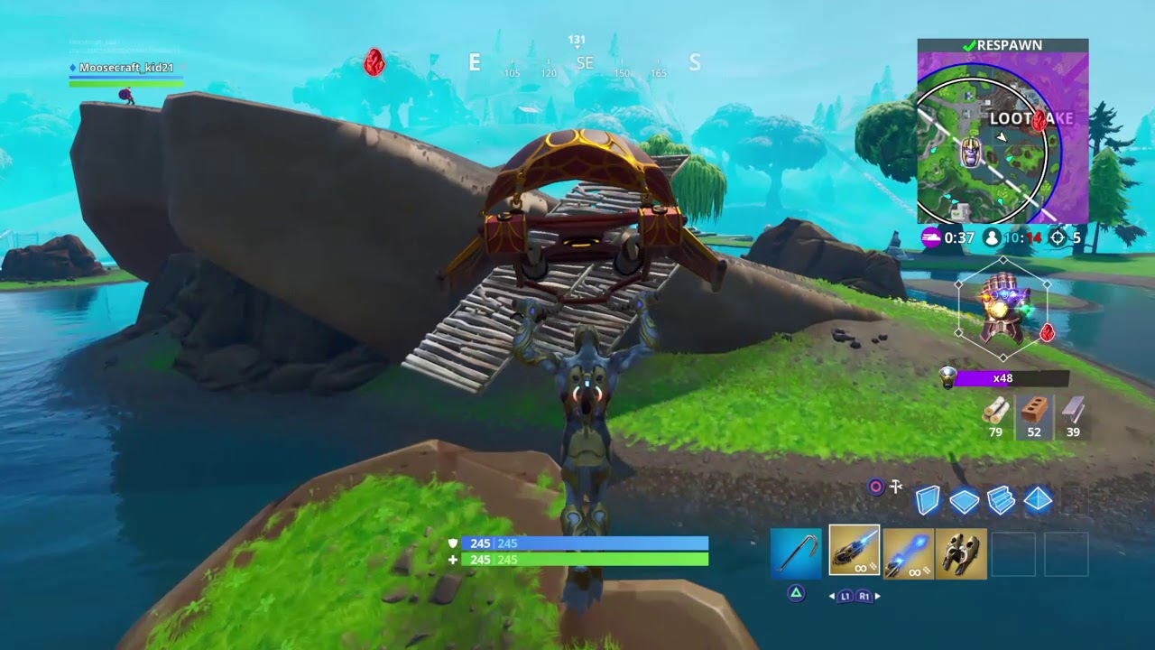 Playing Endgame in Fortnite - YouTube
