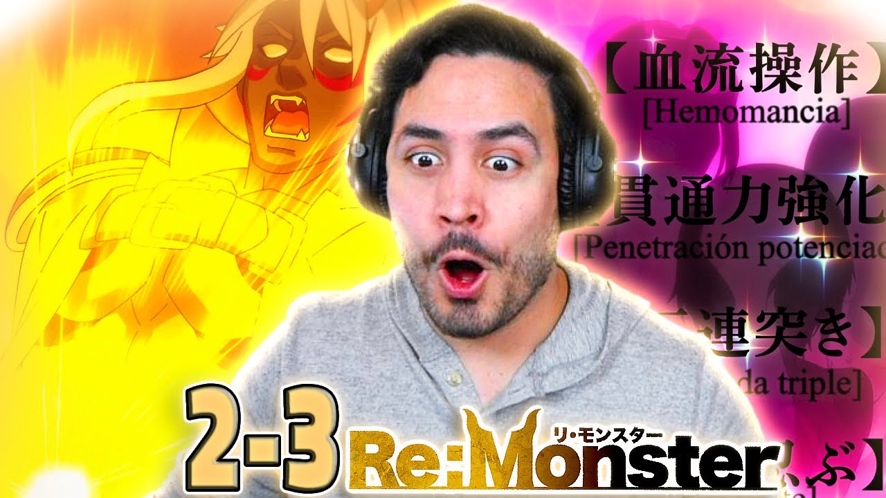 🔥😂GOBROU EL RE:FOLLONSTER💪Re:Monster Capitulo 2 Y 3 REACCION - YouTube