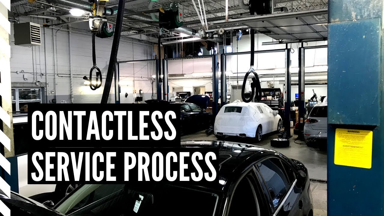 PICKERING VW | Our Contactless Service Process - YouTube