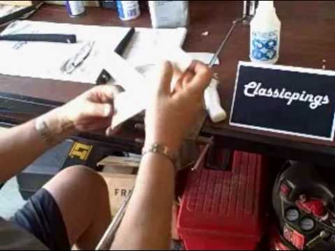 How to regrip a putter / Golf club easy way - YouTube