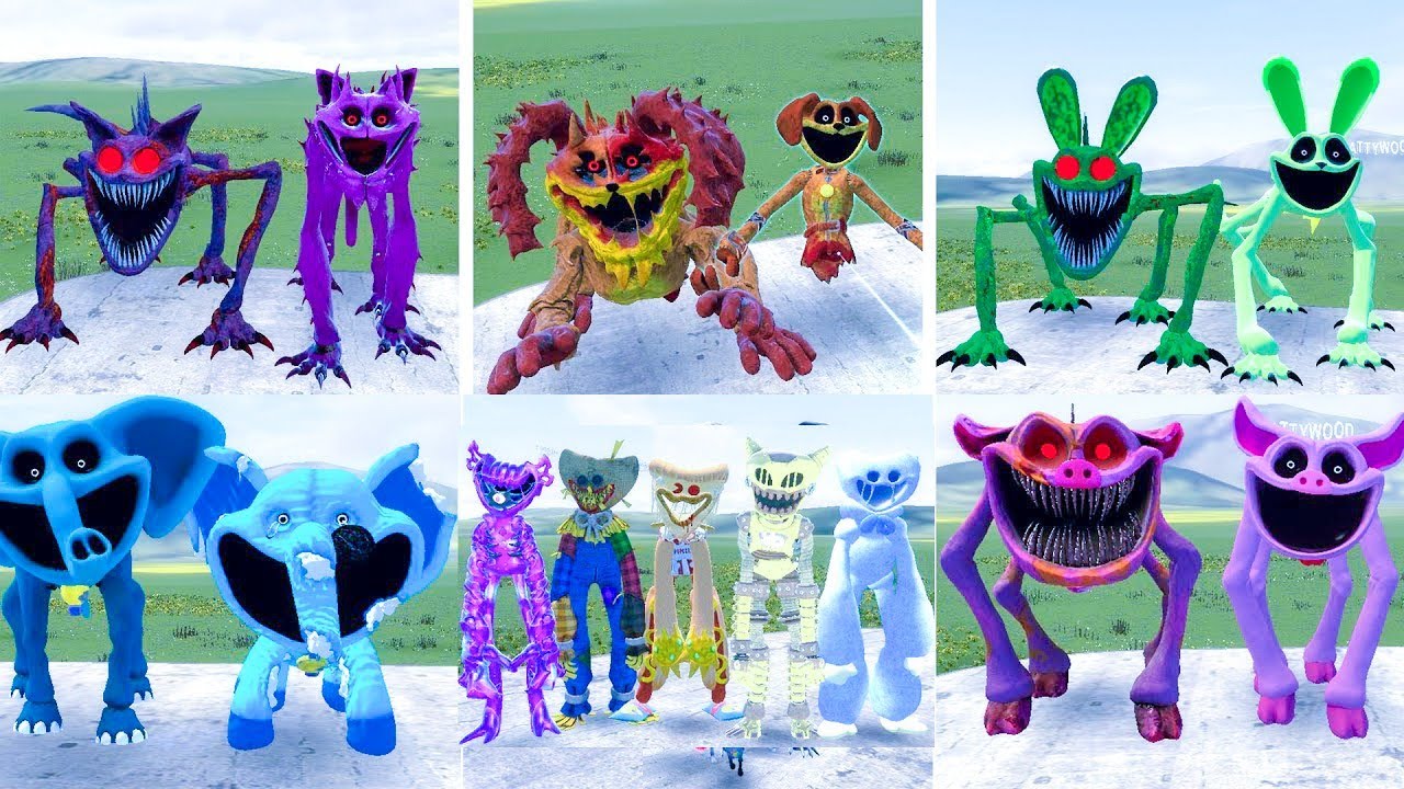 SMILING CRITTERS . Which Nightmare Smiling Critters Poppy Playtime ...