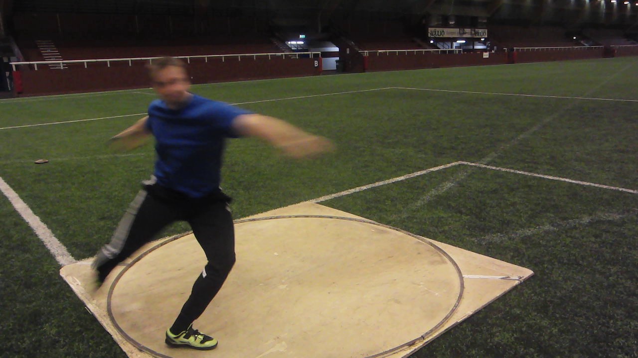 Jussi Kiviniemi, discus thrower Sweden - YouTube