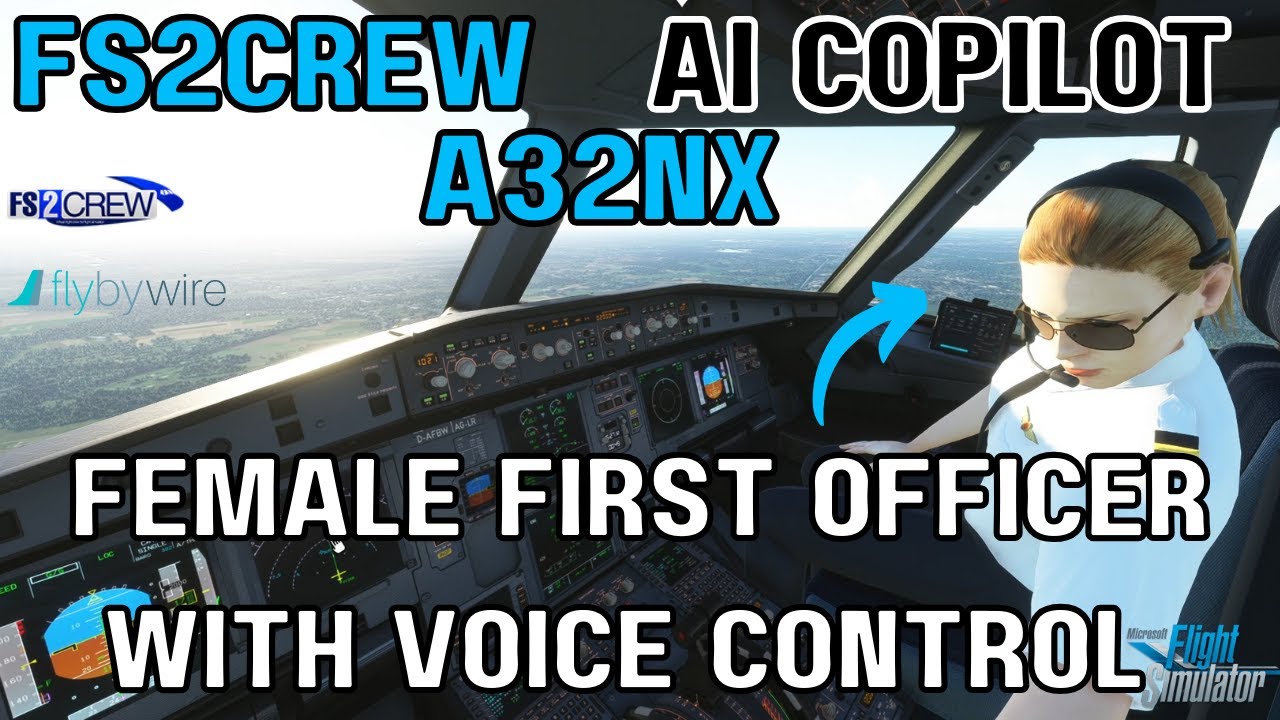 FS2CREW AI Copilot Update | Female First Officer - YouTube
