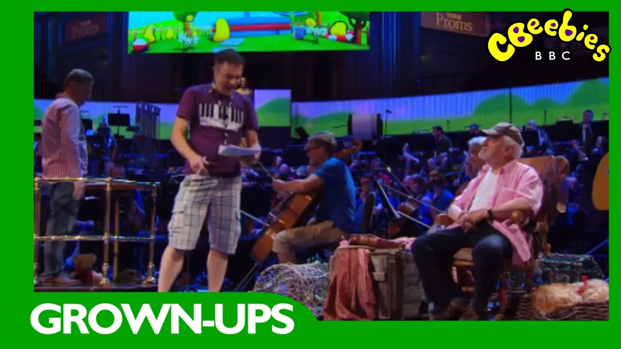 CBeebies Prom: The Presenters Are Nearly Ready For The Concert - YouTube
