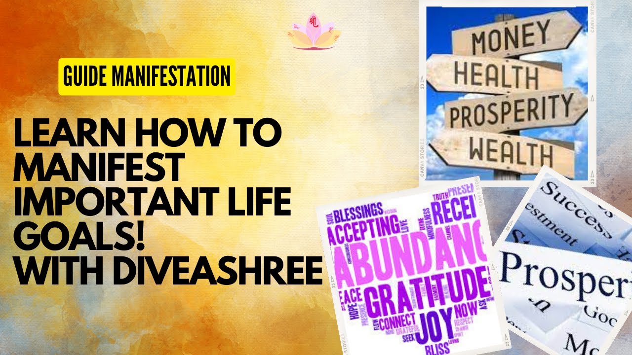 Manifestation Workshop | Learn how to Manifest Important Life Goals ...