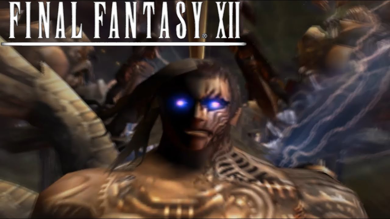 Vayne The Undying destroys protagonists Vaan, Penelo & Ashe in Final Fantasy XII - YouTube