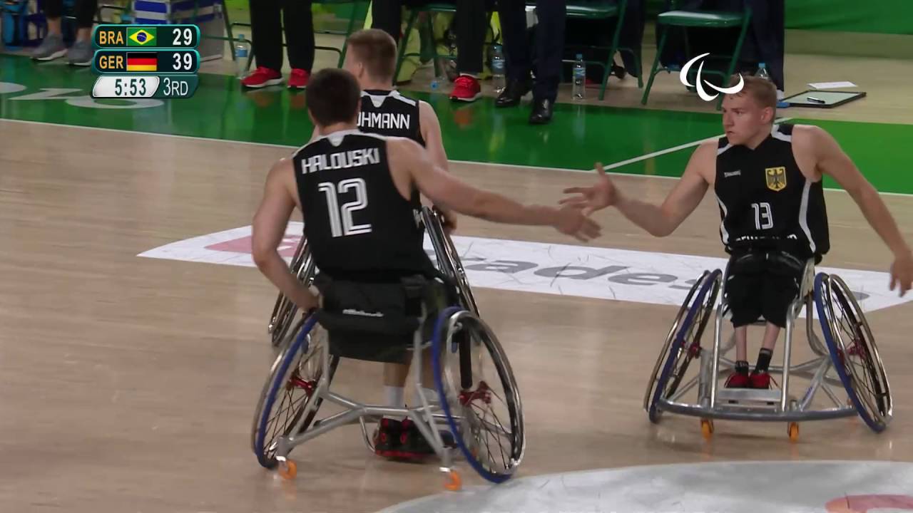 Day 5 evening | Wheelchair basketball highlights | Rio 2016 Paralympic ...