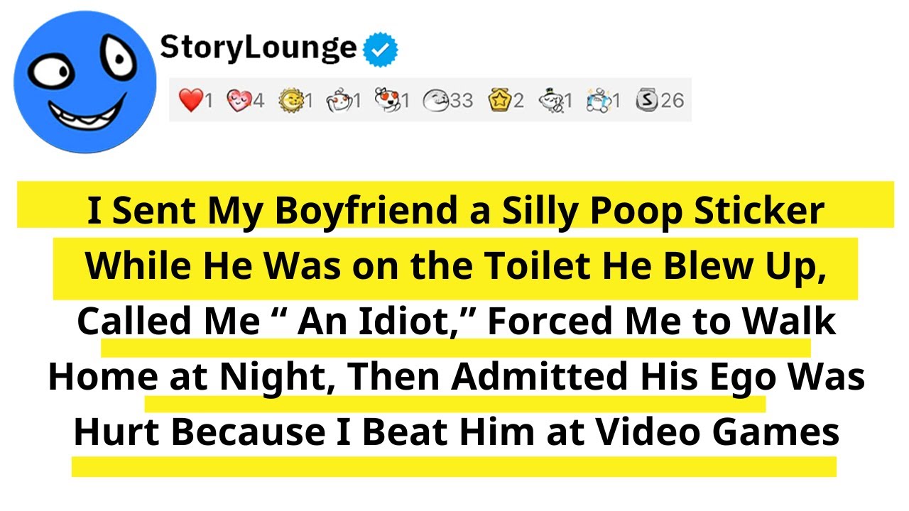 I Sent My Boyfriend a Silly Poop Sticker While He Was on the Toilet He ...