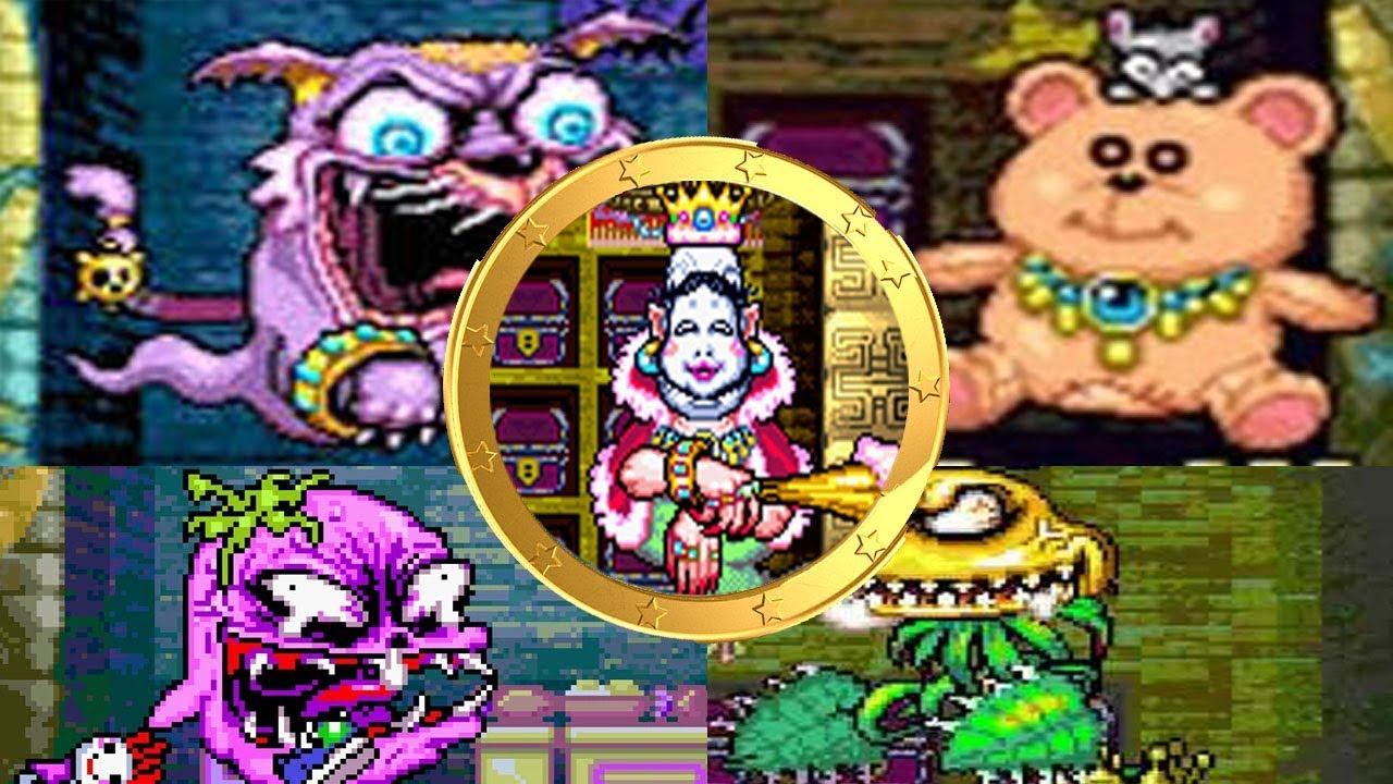 Wario Land 4 All Bosses - YouTube