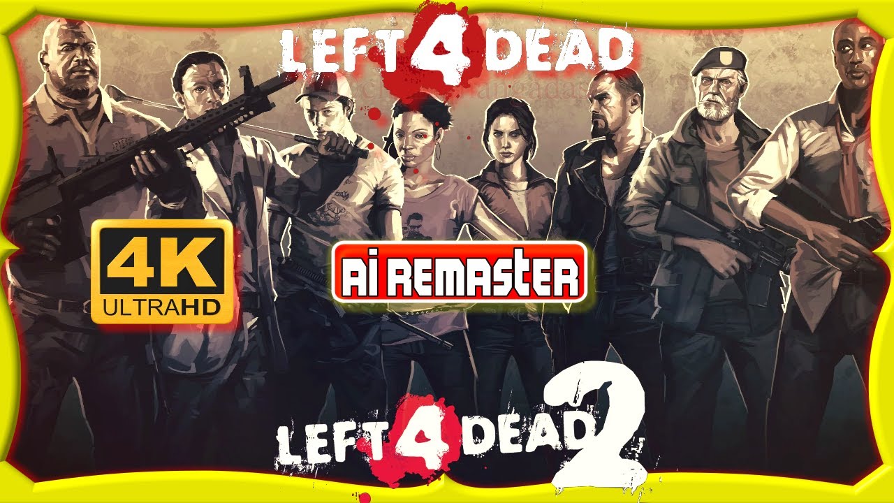 4K Left 4 Dead 1 y Left 4 Dead 2 Intros en Español Latino - L4D 1 y ...