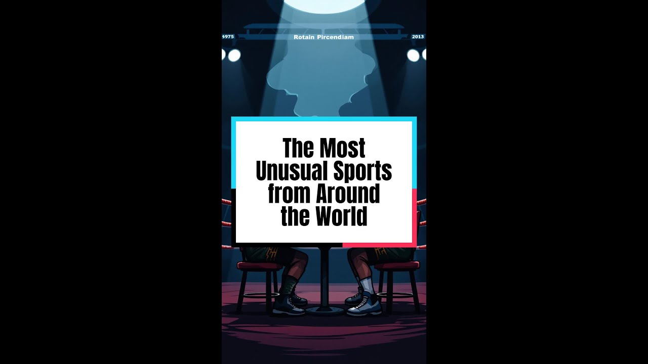 The Most Unusual Sports from Around the World - YouTube